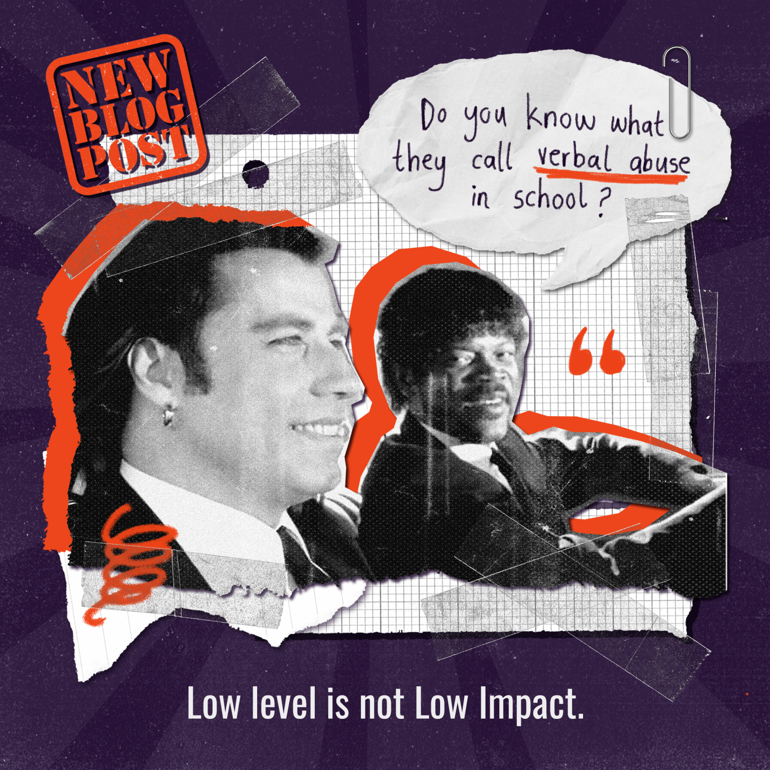 Low-level is not low impact - Class 13 Low Level Concerns